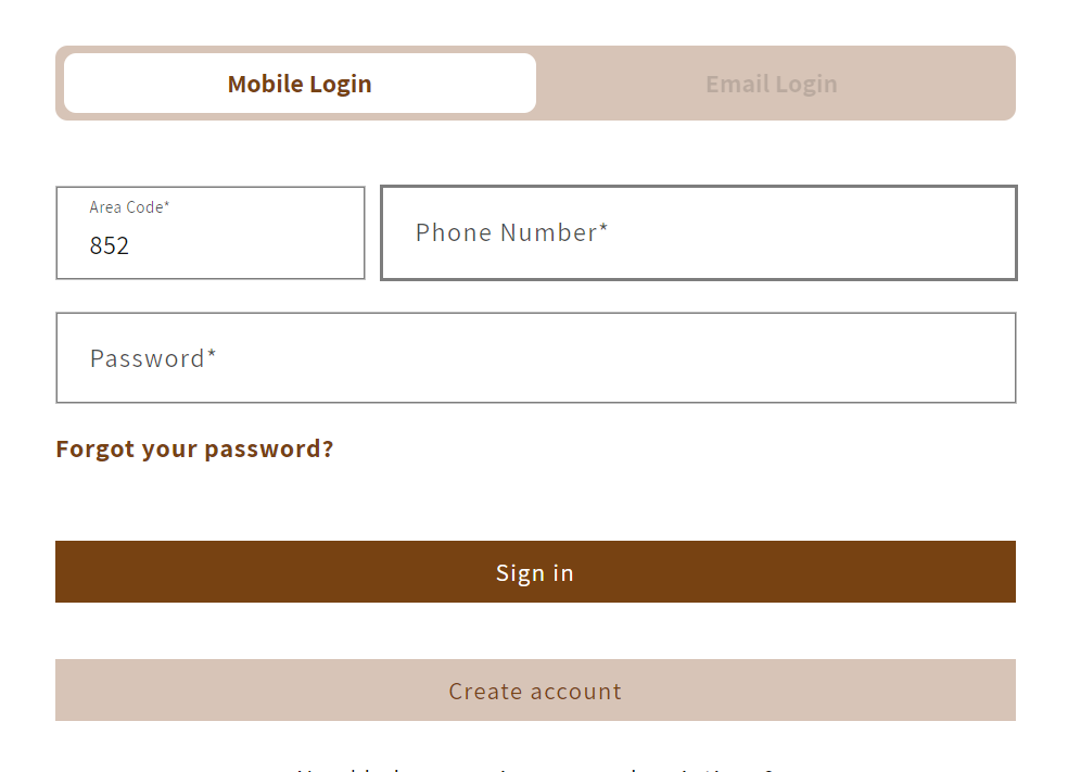 Registration Procedure – TEA CHÂTEAU