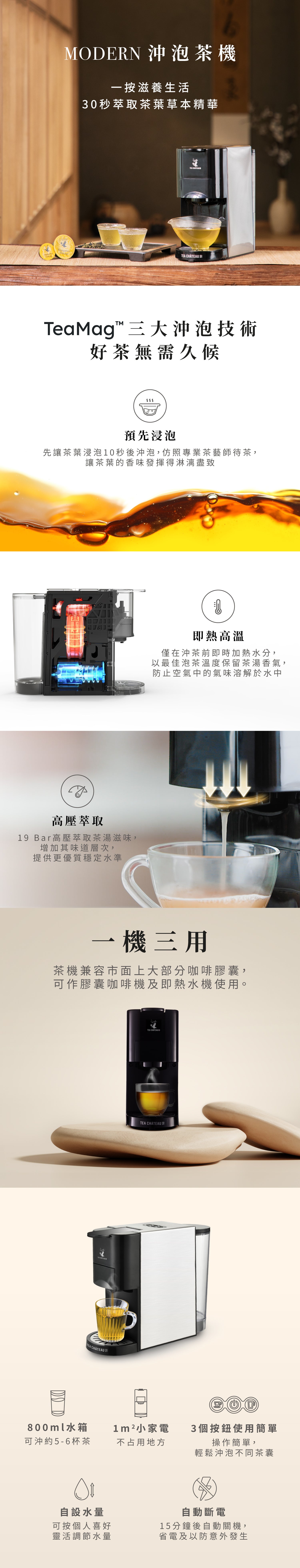 Modern Tea Machine ? TEA CHÂTEAU HK